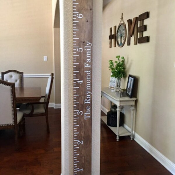 Height Marker for Growth Chart Ruler, Vinyl Arrow Decal With Years ...