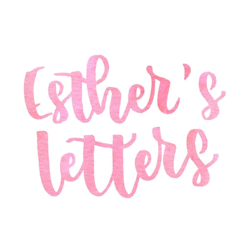 esthersletters - Etsy