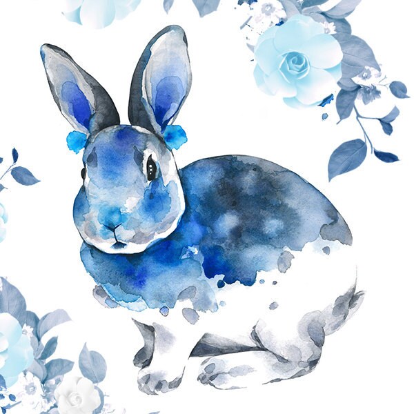 watercolor portraits pet paintings by SkyblueRabbit on Etsy