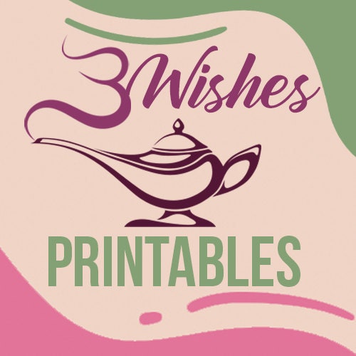 3WishesPrintables - Etsy