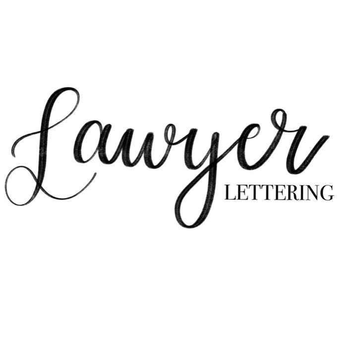 Lawyer Lettering by LawyerLettering on Etsy