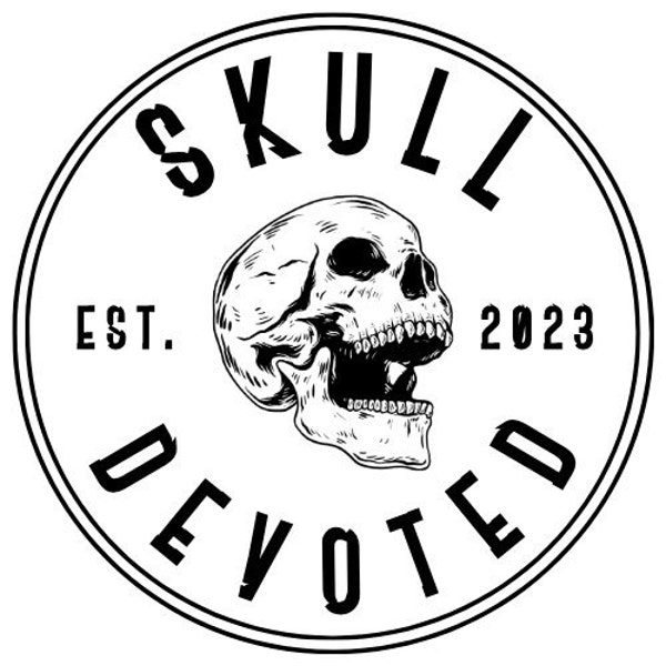 Geometric Skull Ring for Men 316L Stainless Steel, Heavy Metal Ring ...