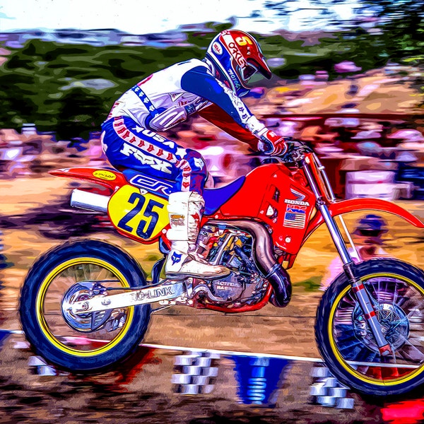 Jeremy Mcgrath, Motocross Legends, Supercross Legends, Collectable Moto ...