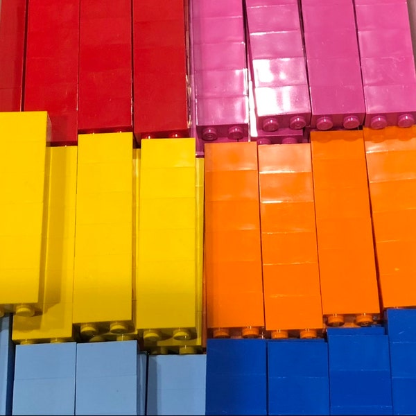 Custom NAME SIGN Made With LEGO® Bricks and Plates / Door or Wall Sign ...