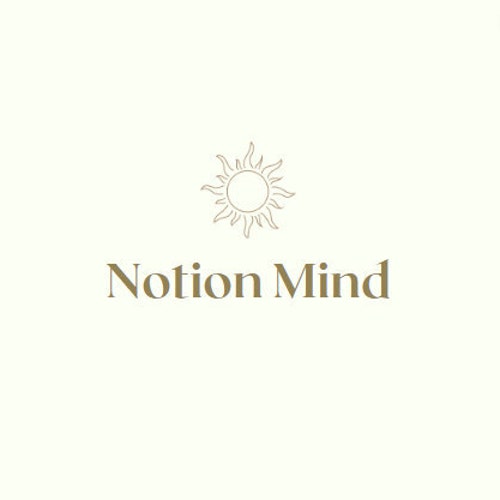 NotionMind - Etsy