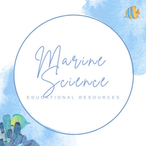 Digital Ocean Workbook: Marine Science Book 1 for Kids ages 5 Marine ...