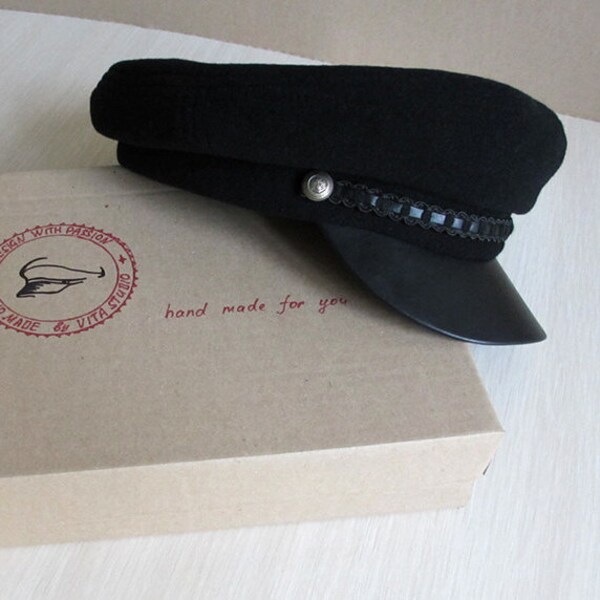 Newsboy Hat Sewing Pattern Paperboy 8 Panel Cap Download Pdf, Sizes: S ...