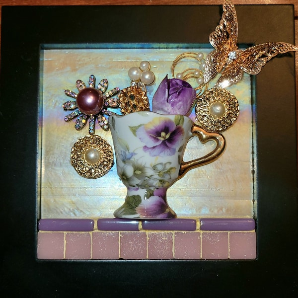 Handcrafted Original Seashell Cross Made From Shells From the Texas ...