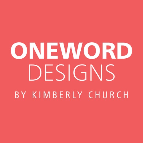 OnewordDesigns - Etsy
