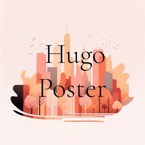 HugoPoster - Etsy France
