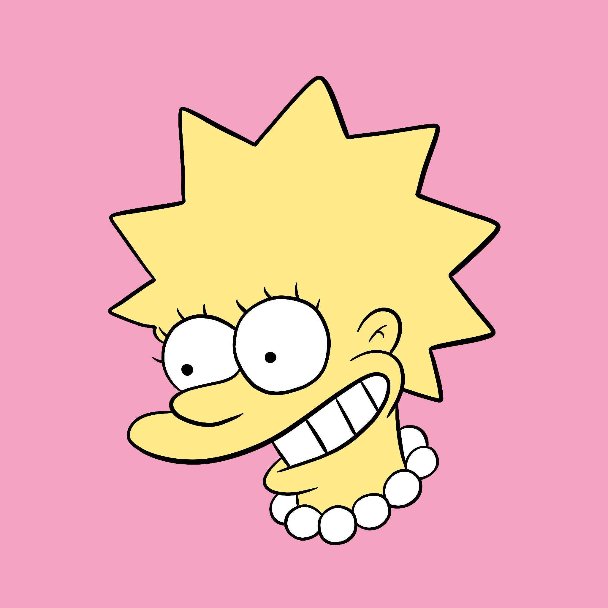 Like Ya Know Whatever Lisa A5 Print The Simpsons Paper Stickers, Labels ...
