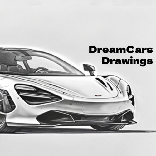 DreamCarsDrawings - Etsy