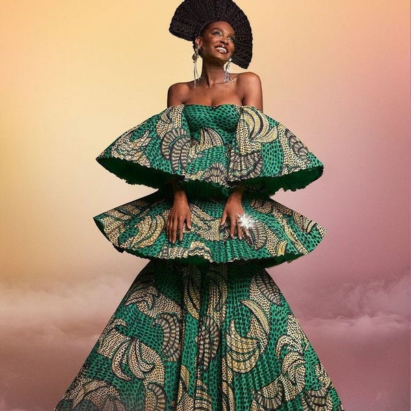 African Print Jumpsuit, Ankara Jumpsuit, African Print Full Length ...