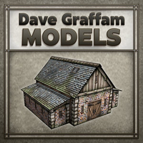 Fairfield Barn 28mm Scale Card Model Kit PDF Files Only - Etsy