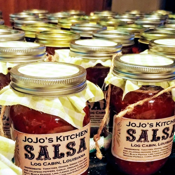 Salsa, Fresh Made Salsa With Cilantro, Mild - Etsy