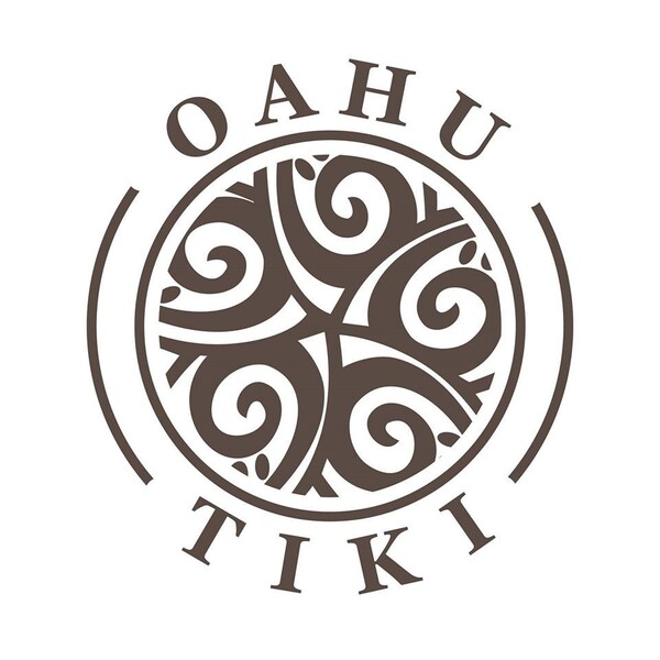 9 Kane Tiki , God of Creation, Hawaiian Tiki God Woodcarving, Tiki Face ...