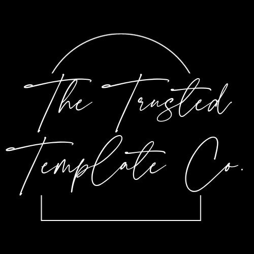 TheTrustedTemplateCo - Etsy