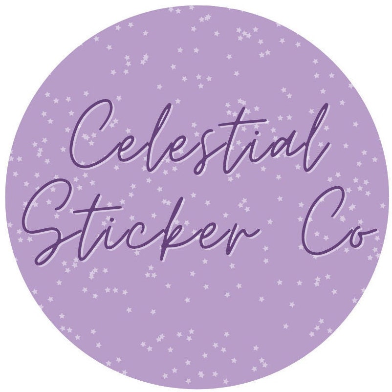 CelestialStickerCo Stickers by CelestialStickersCo on Etsy