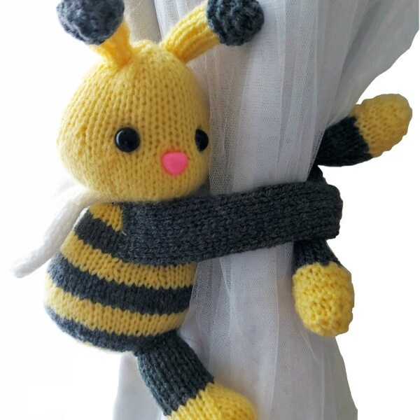 PDF Knitting Pattern Baby Rattle Toy Teddy Bear Bunny Rabbit Duck 3 X ...