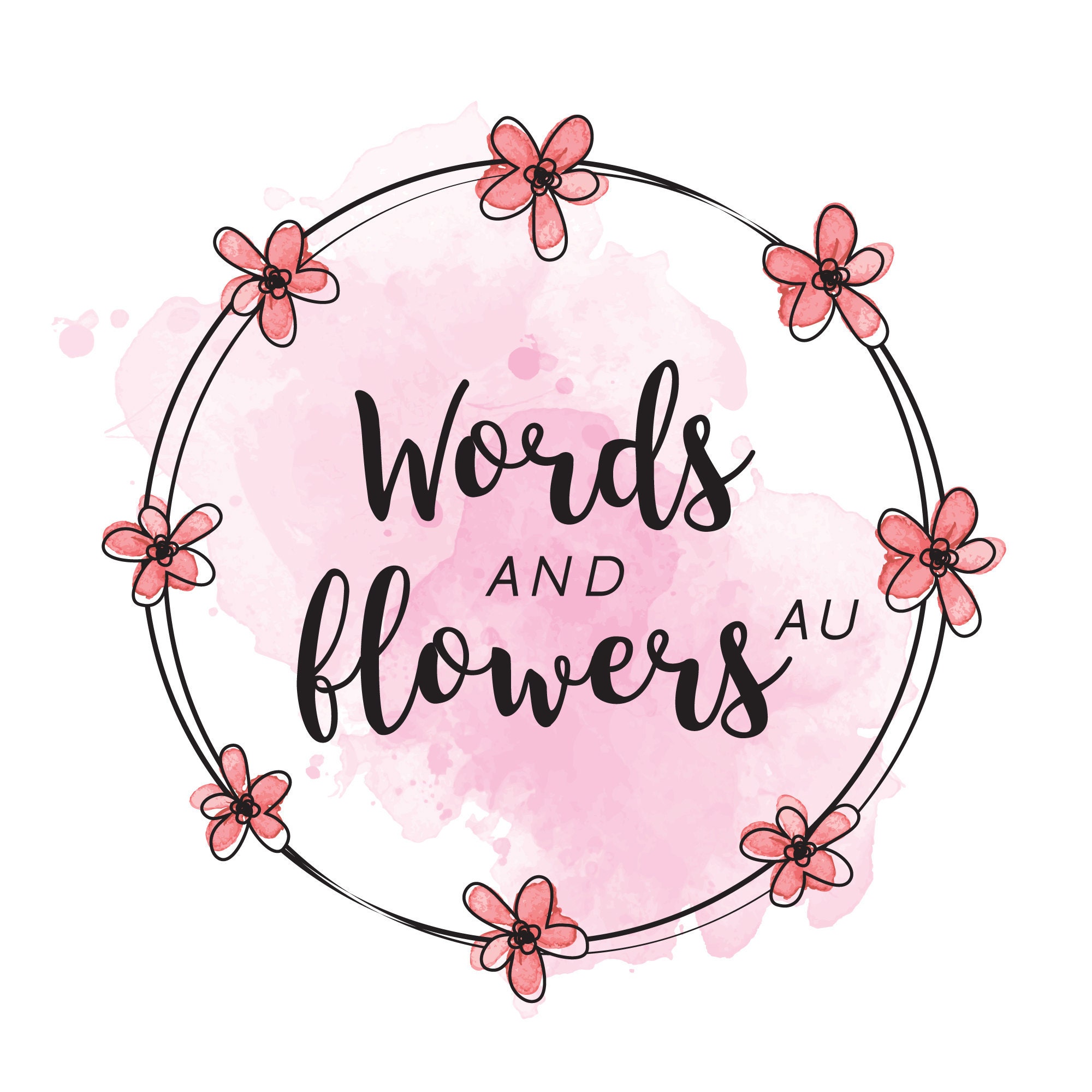 WordsandflowersAU - Etsy