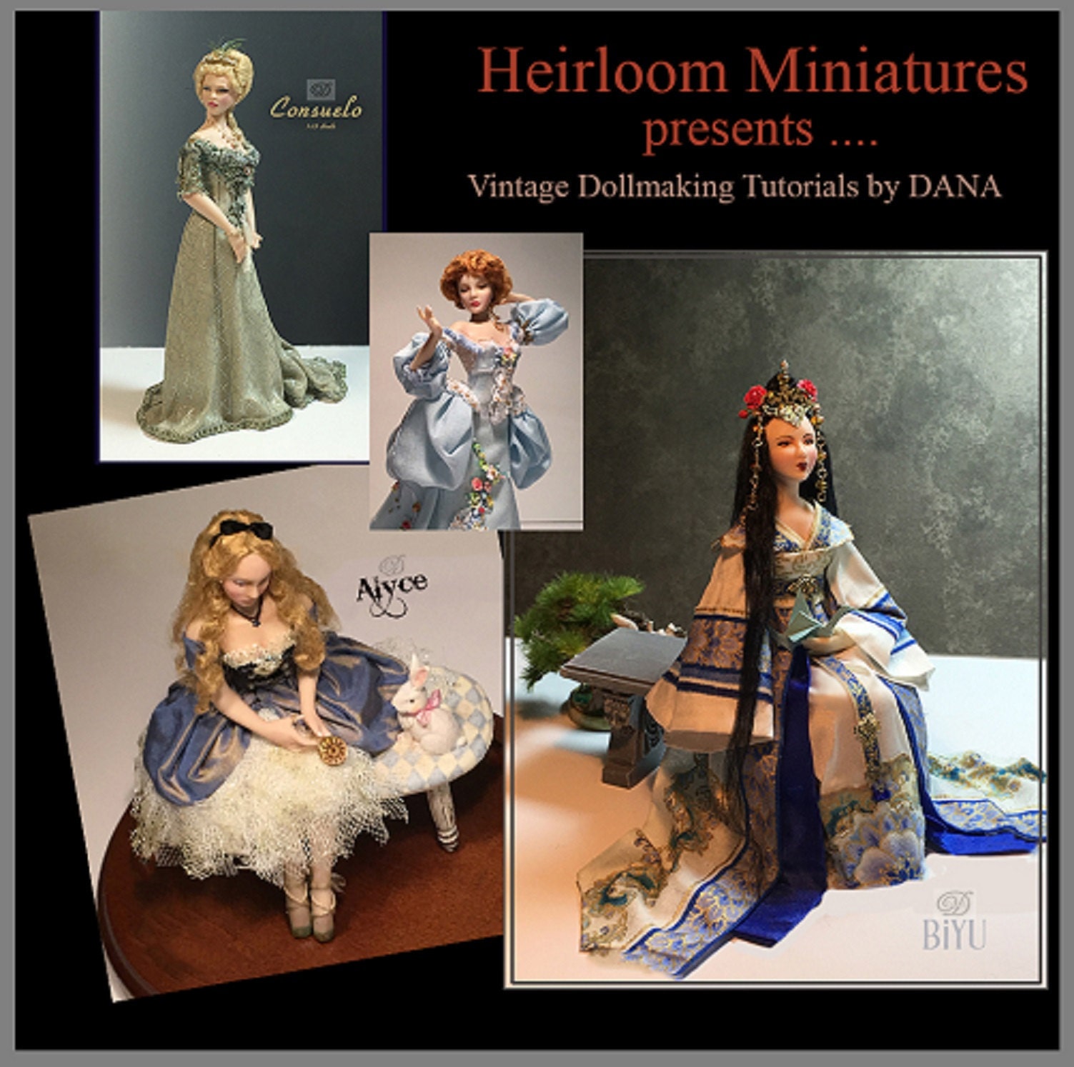 Dolls & Miniatures Art Dolls 1:12 Visual Mini Doll Dressing Made Easy ...