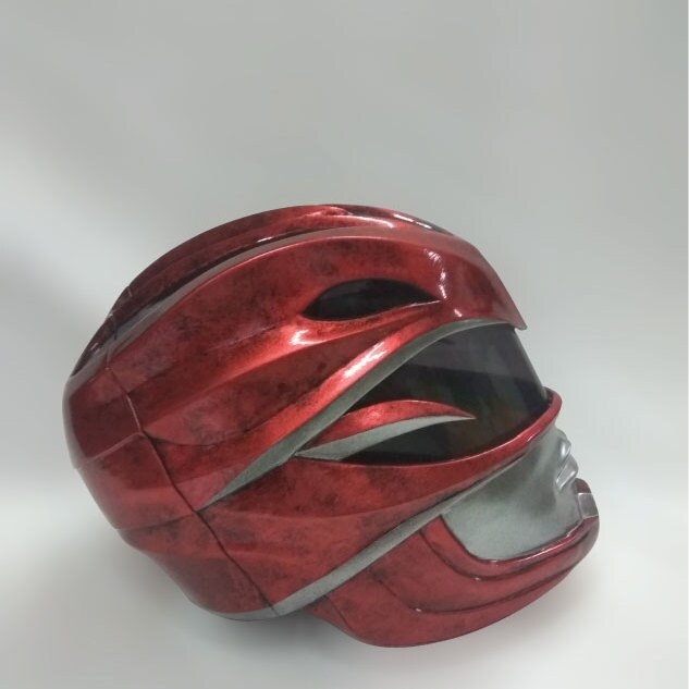 Power Rangers 2017 Red Ranger Helmet Pepakura Foam File | Etsy