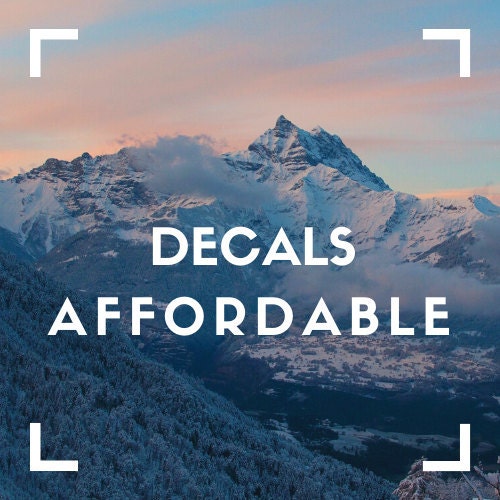 DecalsAffordable - Etsy