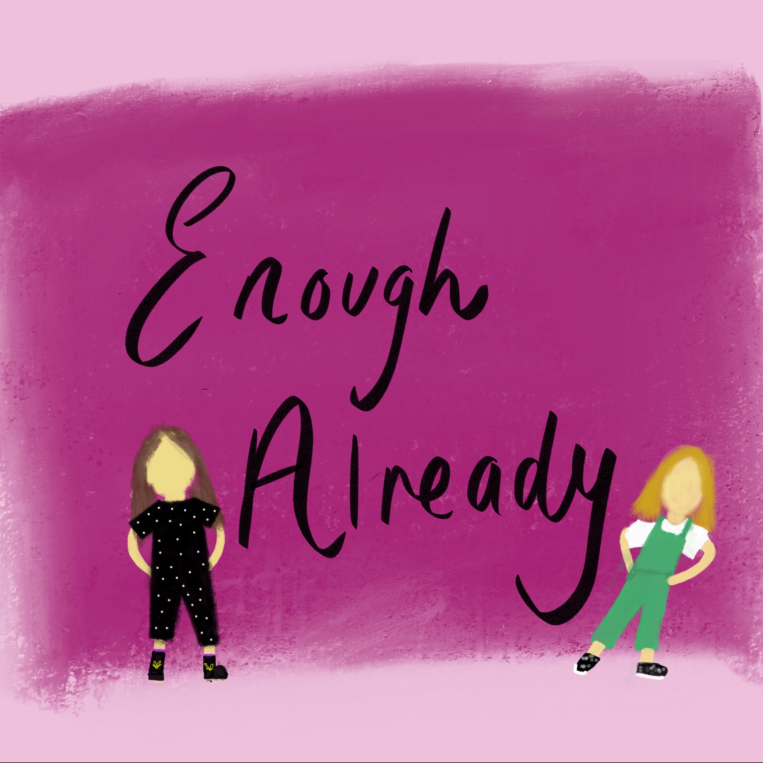 Upcycled Slogan Embroidered T-shirts by EnoughAlreadyStore on Etsy