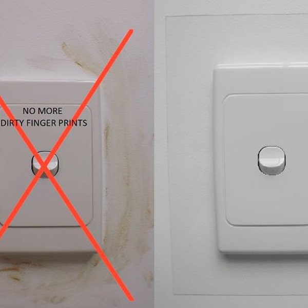 Easy Clean Light Switch Surround Australia 500 Items in Stock - Etsy