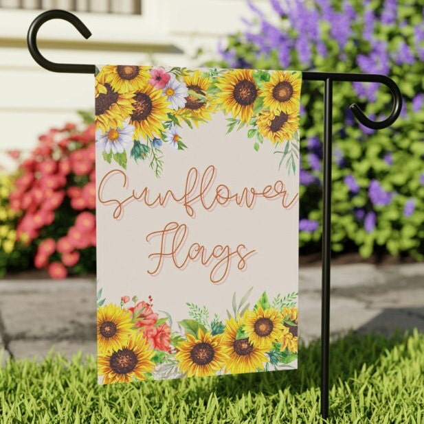 SunflowerFlags - Etsy