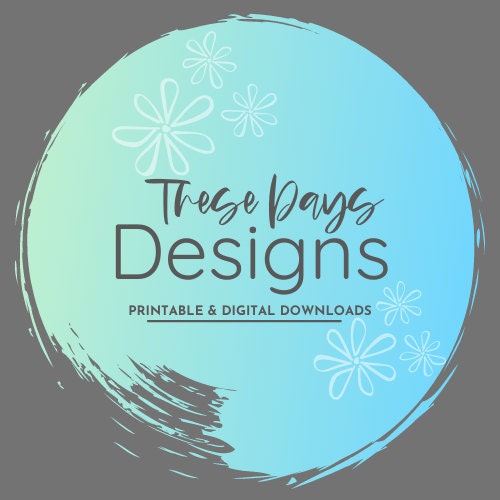 TheseDaysDesigns - Etsy