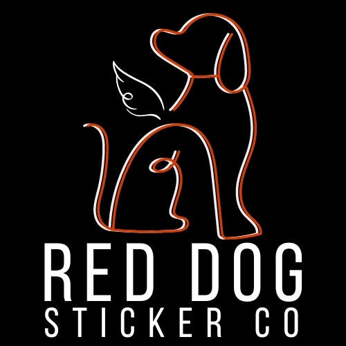reddogstickerco - Etsy