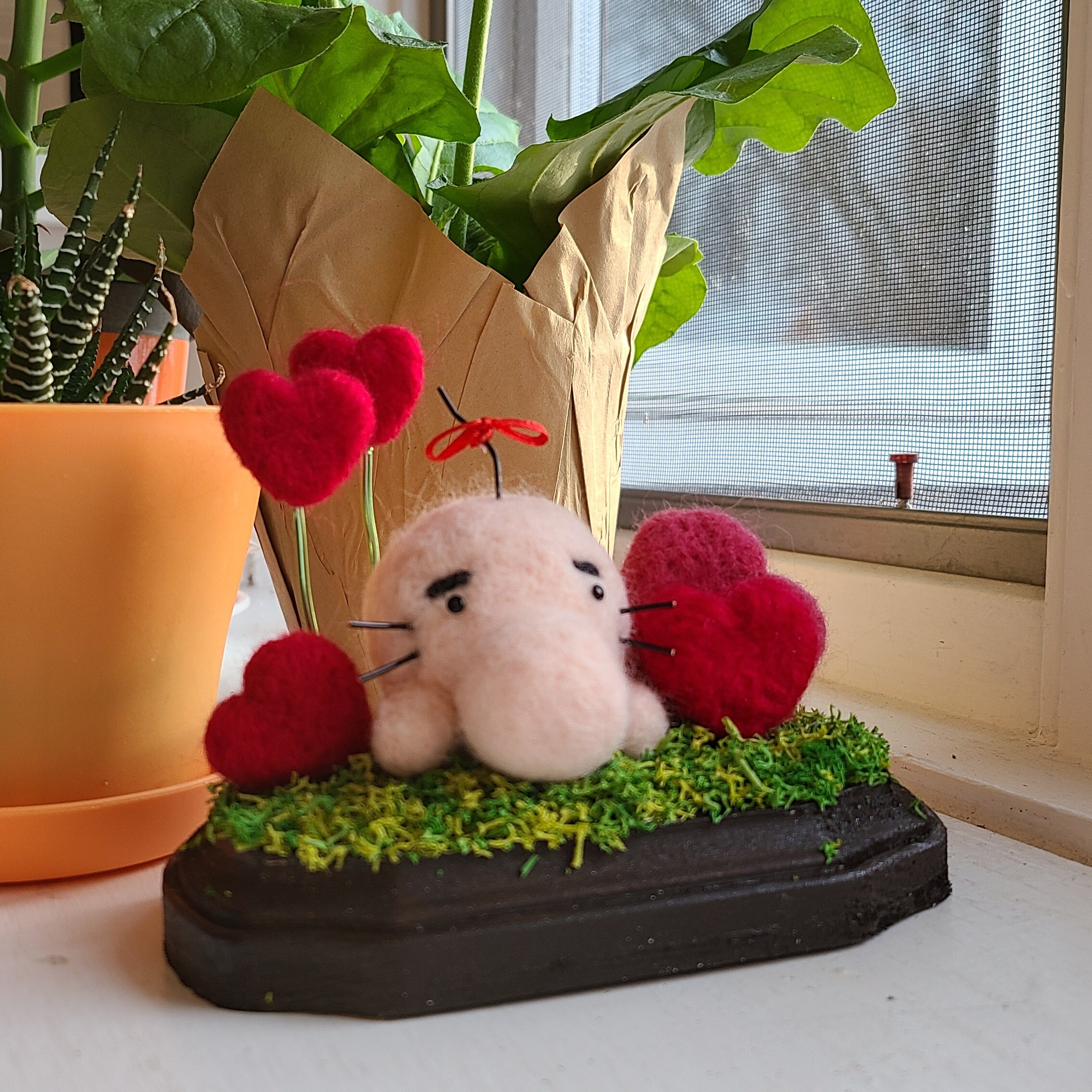 Emil Figurine; display Nier wool felting Automata Games & Puzzles Toys ...