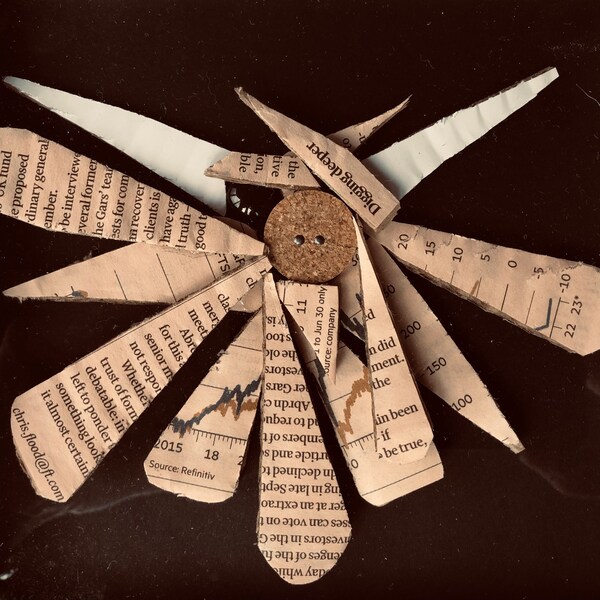 Handmade Origami Heart Mini Notelet - Etsy