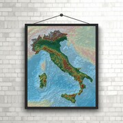 High quality digital map prints from a by GrasshopperGeography