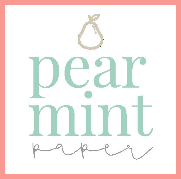 PearMintPaper | Etsy