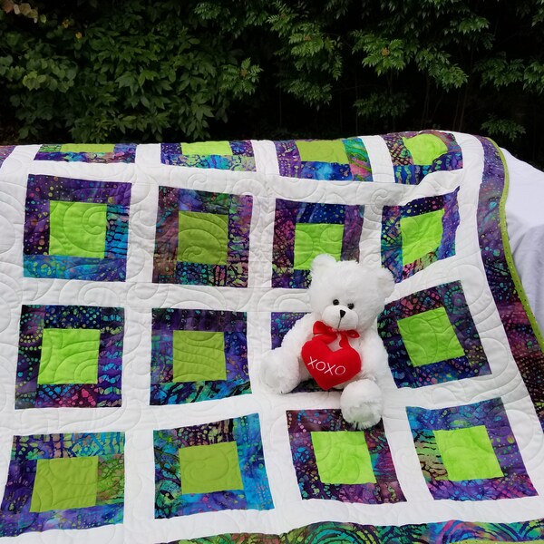 African Shadow Box Quilt PATTERN - Etsy