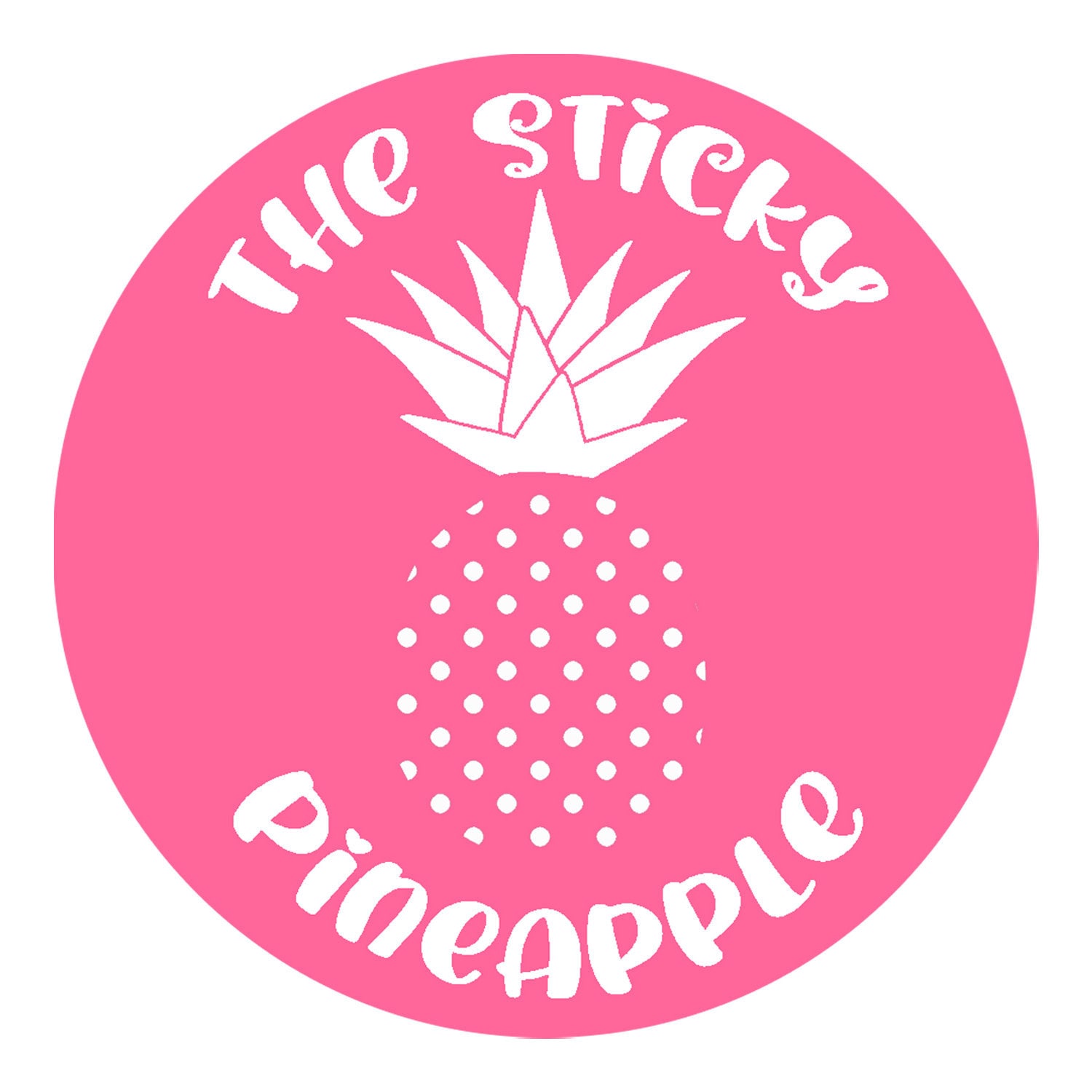 Paper Stickers, Labels & Tags Shopping Small Packaging Pink Pumpkin ...