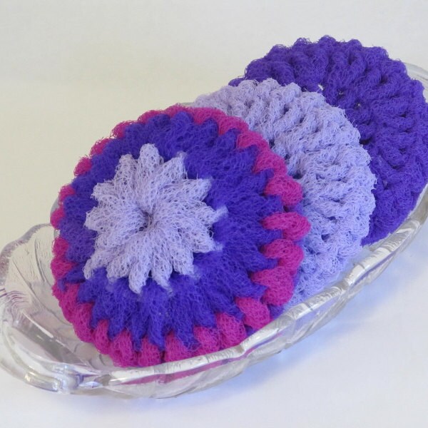 Scrubbie Pattern for Nylon Netting Dish Scrubbies - Etsy