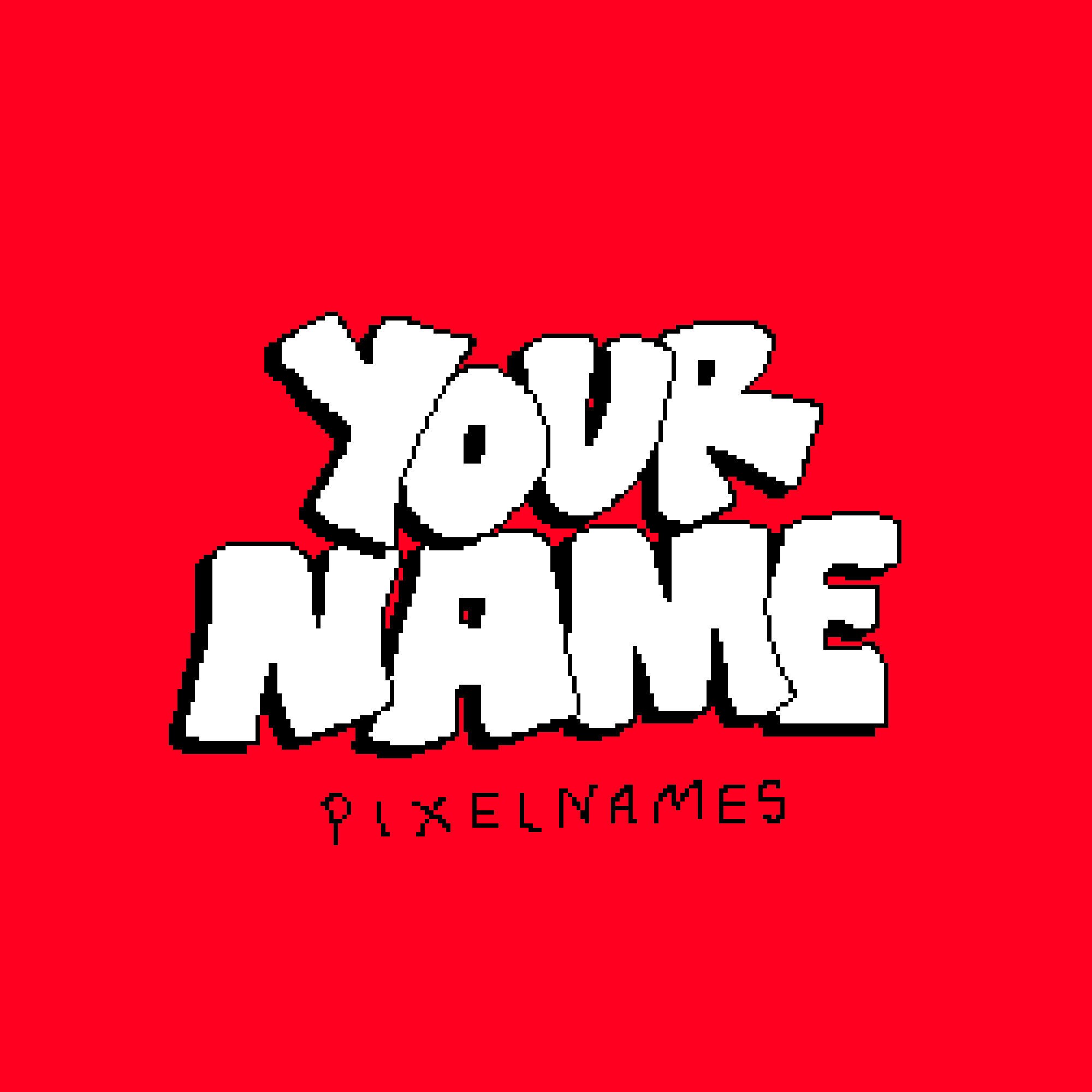 Pixelnames - Etsy