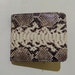 Genuine Python Snakeskin Leather Wallet by ozoneshop on Etsy