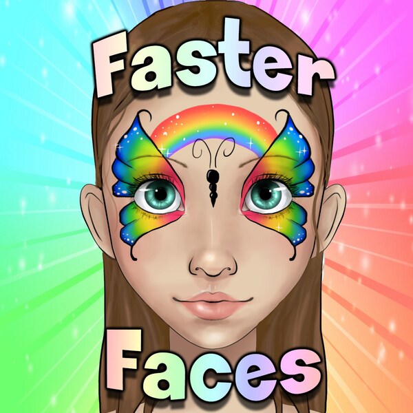 Face Painting Word Board, Face Paint Design Menu Board, Designs for ...
