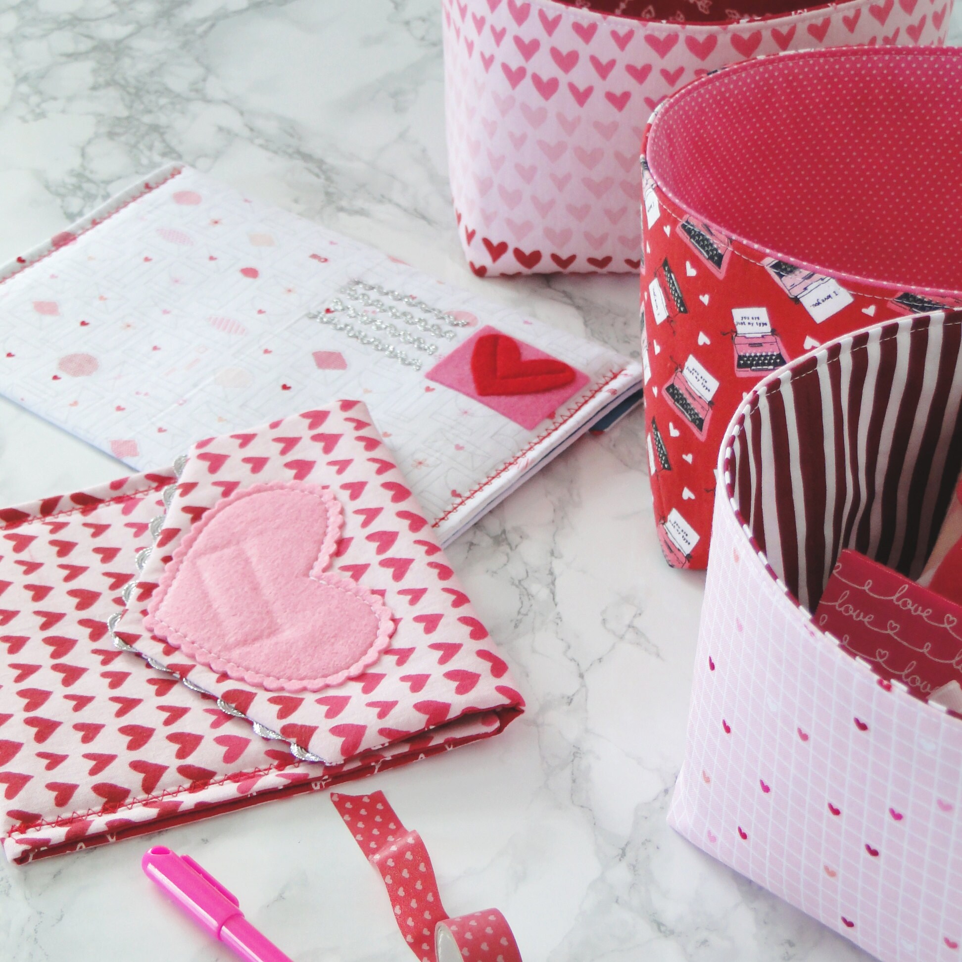 cute bright functional storage totes for every by JennDhandcrafted