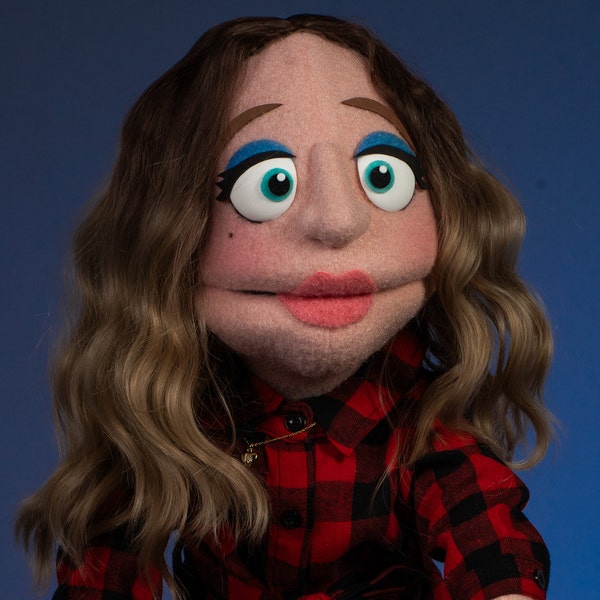 Custom Made Lookalike Female Puppet Portrait Muppet Puppet Custom Made ...