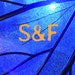 Bluey Inspired Stained Glass Suncatcher - Purple Window Panel Unique ...
