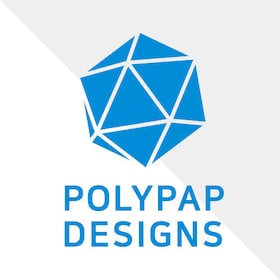 Polygonal Papercraft templates design by PolypapDesigns on Etsy