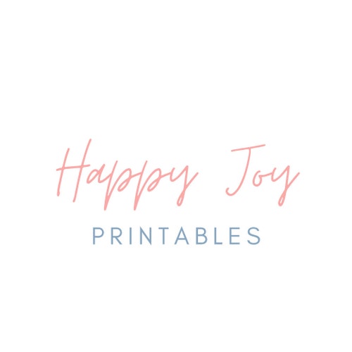 HappyJoyPrintables - Etsy