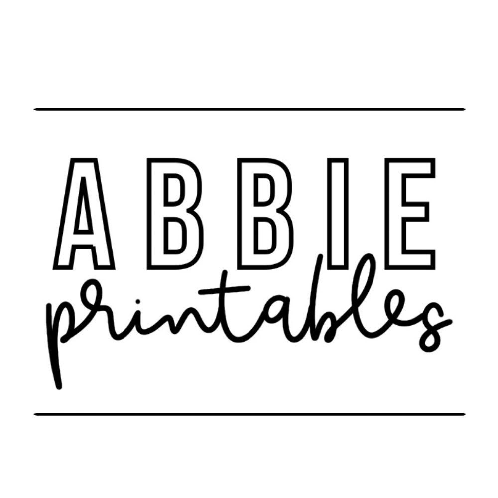 AbbiePrintables - Etsy