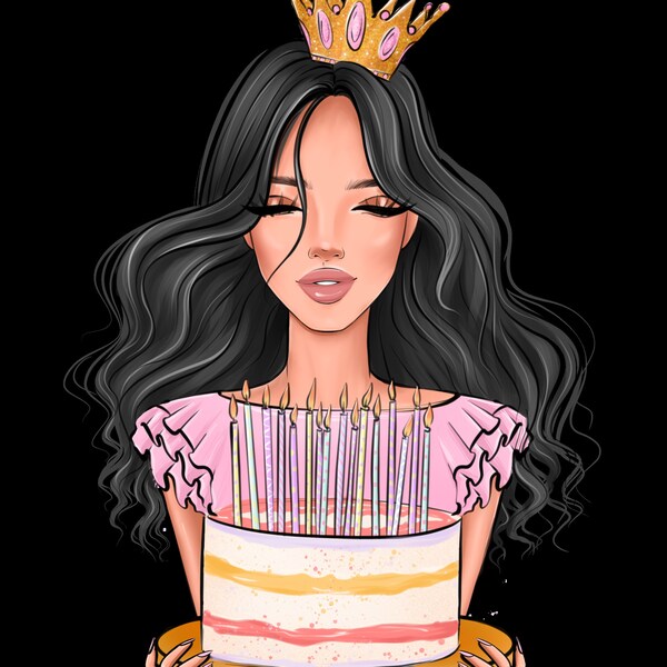 Exclusive Custom Acrylic Age Number Cake Topper Personalized Birthday ...