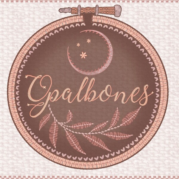 Three of Solemn Swords Embroidered Art - Etsy